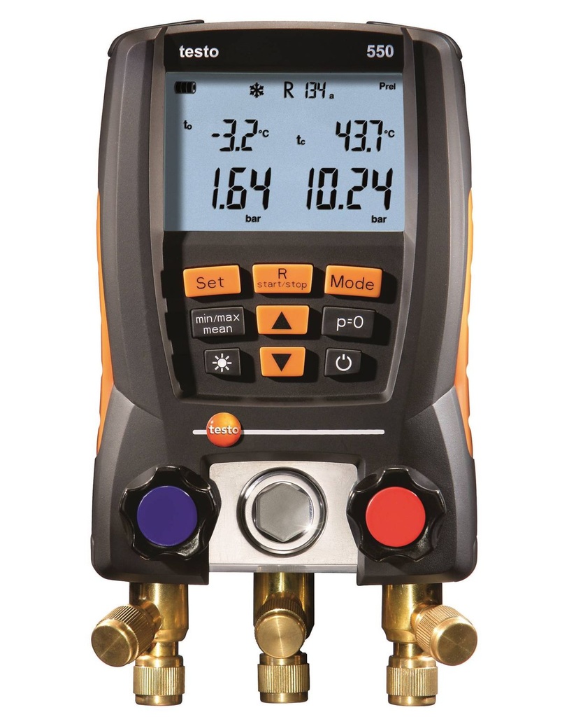 Manometr digitální TESTO 550-2 sada kufr